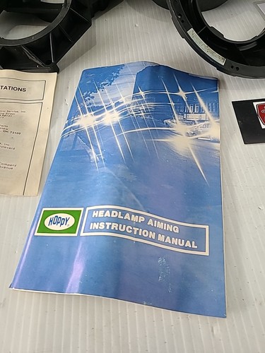 Hoppy Model B4A Headlight Aimer Service Center Kit Manual & Hard ...