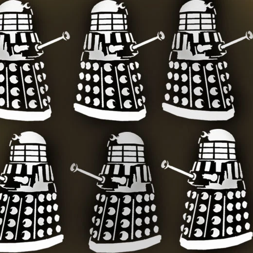 Dalek Stencil