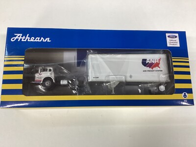 Athearn #90993 HO scale "Ford C with 28' ANR Freight System trailer" | eBay