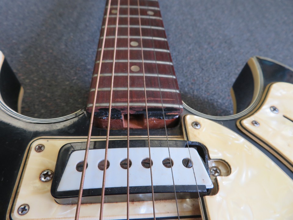 Vintage 1966-1970's Aria Diamond Hollowbody 1202 Electric Sunburst ...