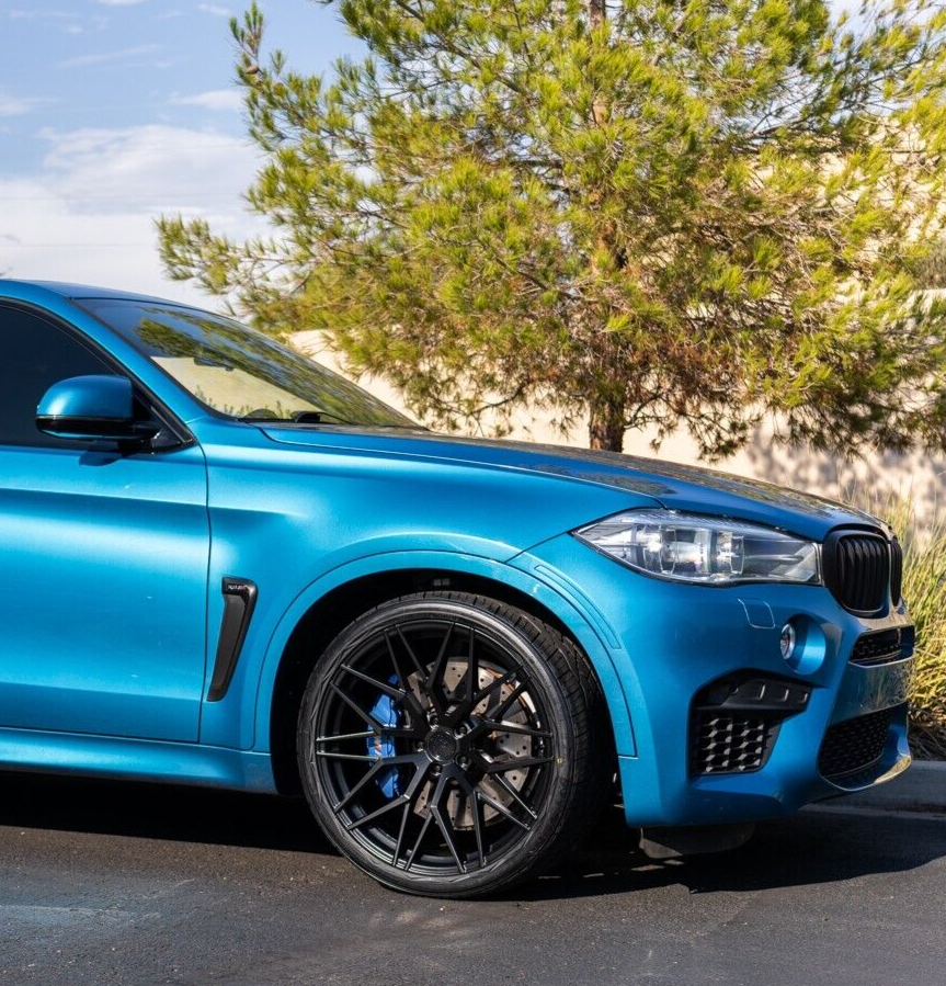 20" Avant Garde M520-R Metallic Dark Graphite Wheels Ford Mustang S197 ...