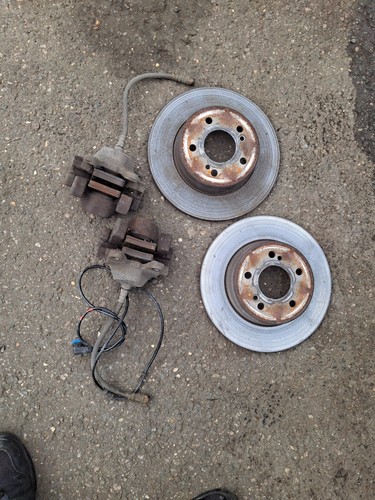MERCEDES CLK W209 REAR BRAKE DISCS WITH CALIPERS PAIR REAR LH+ RH | eBay UK
