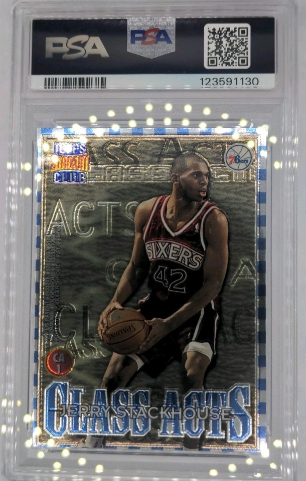 1996-97 Topps Stadium Club - Class Acts Michael Jordan, Jerry ...