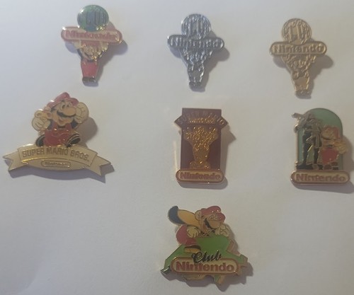 PINS PIN NINTENDO SUPER MARIO BROS JEUX VIDEO COLLECTION 7 PINS | eBay