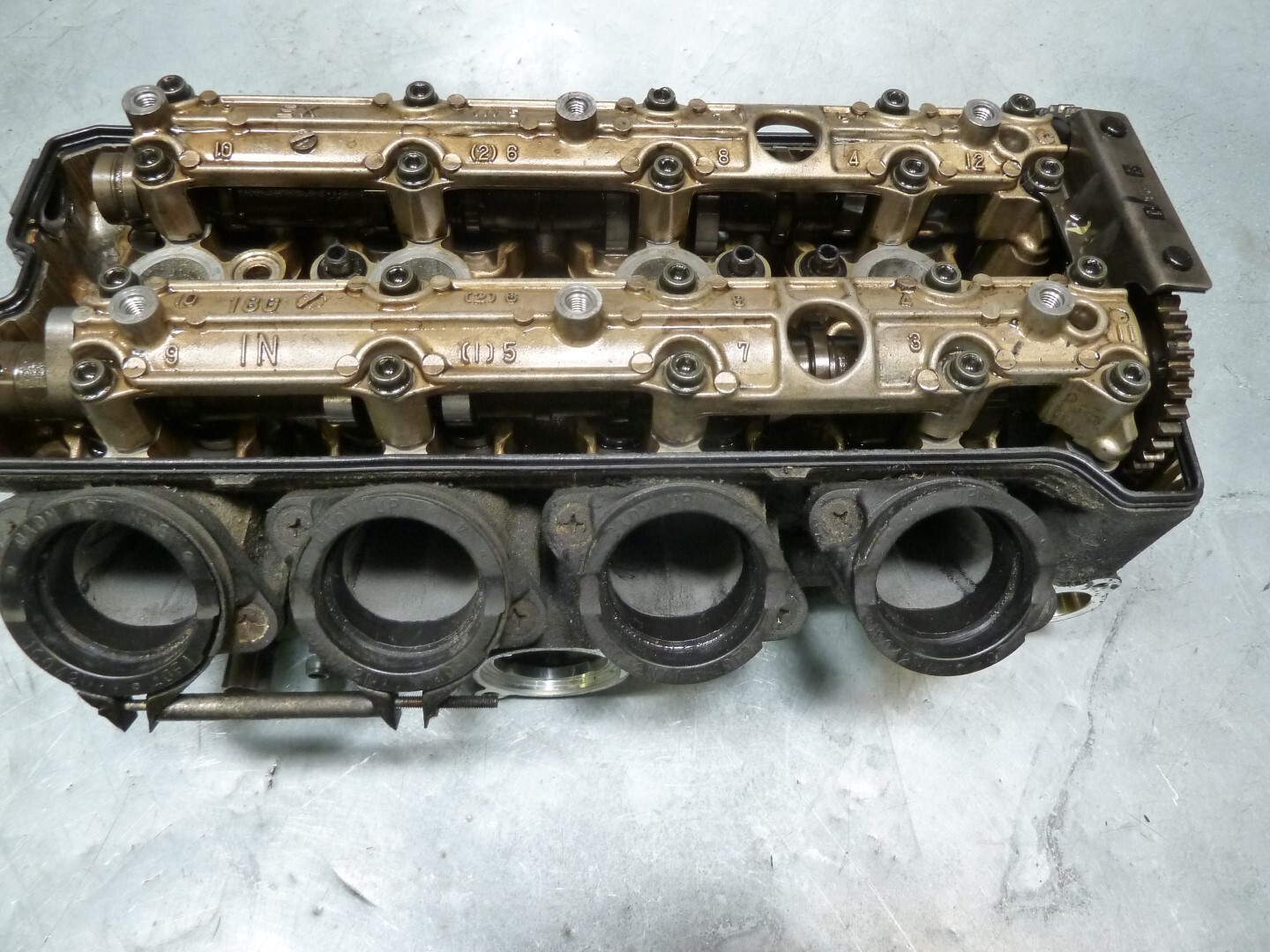 2003-2004 Suzuki GSX-R1000 Cylinder Head Valves Camshafts GSXR 1000 03 ...