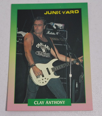101 Clay Anthony 1991 GDM Brockum Rock Cards Rare Vintage Legacy Series | eBay