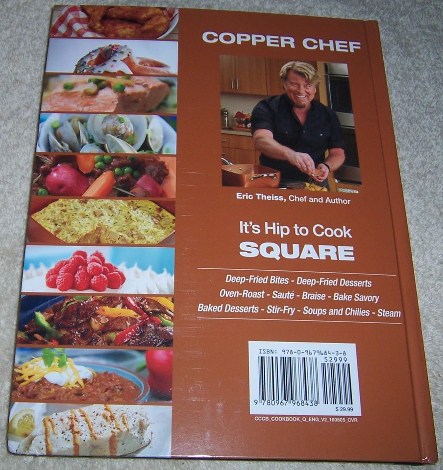Copper Chef Eric Theiss hc cookbook | eBay