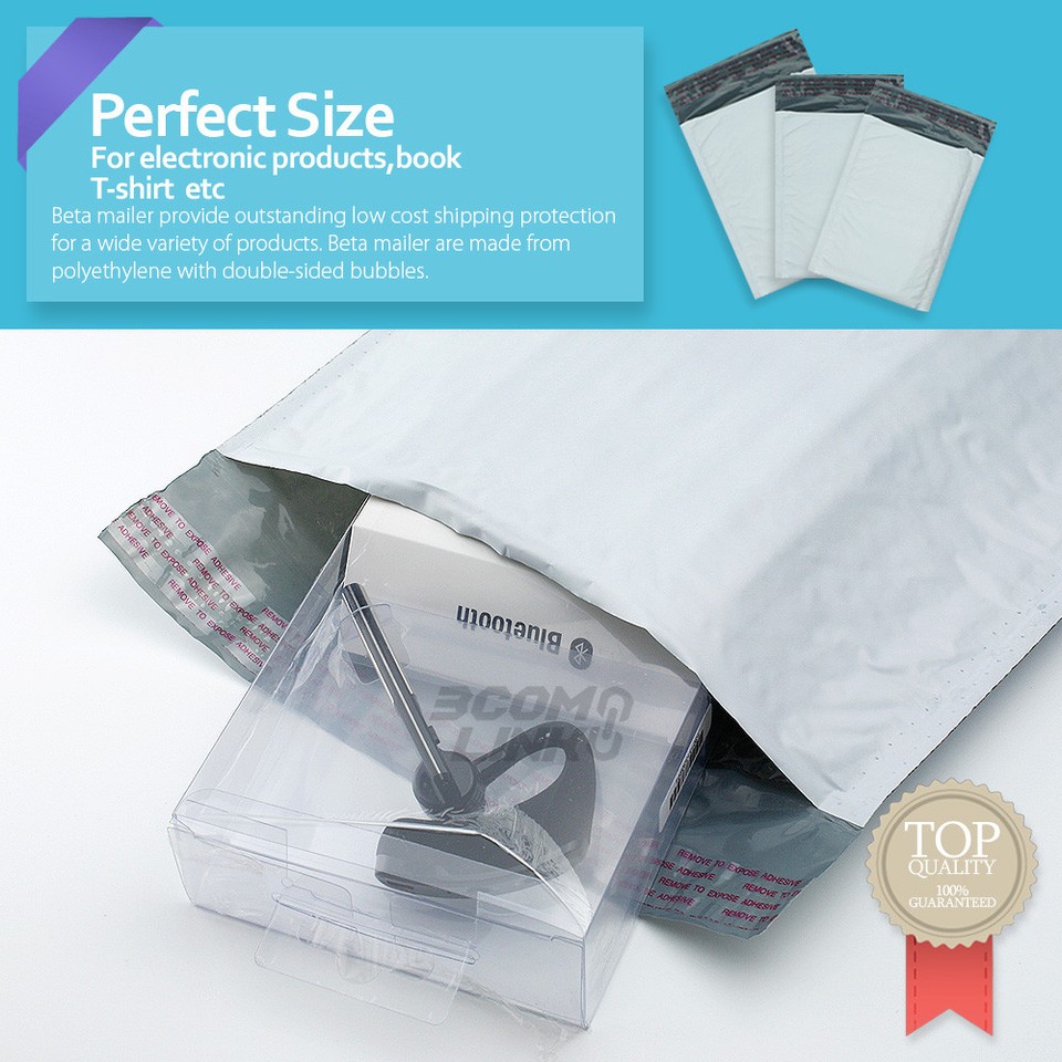 #5 10.5x16 (10.5x15) Poly Bubble Mailer Padded Envelope Shipping Bag 25 ...