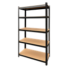 Heavy Duty 5-Tier Storage Shelf Organizer Steel Metal Garage Shelving ...