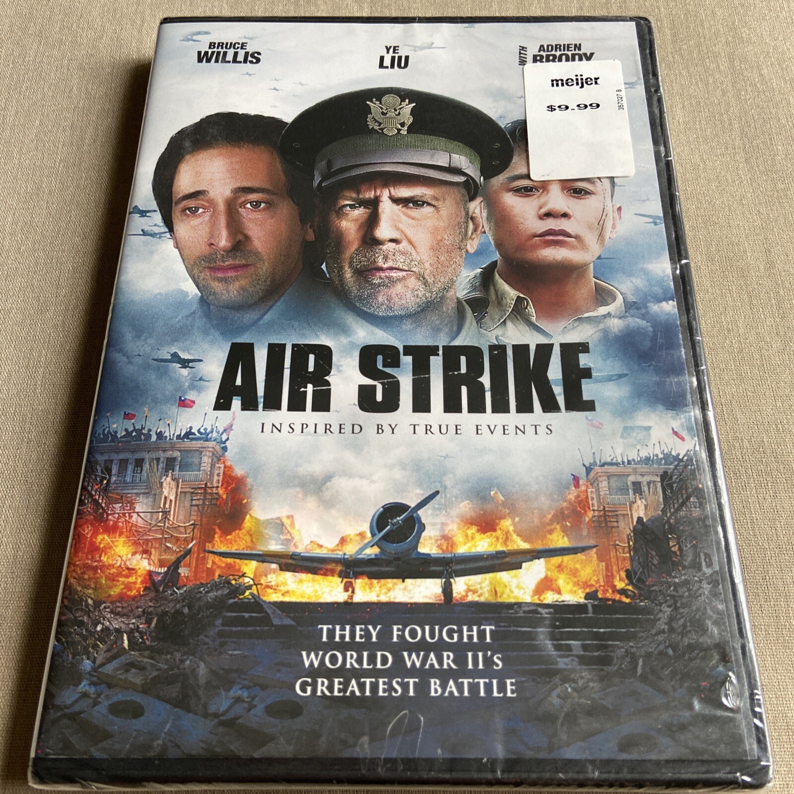 Air Strike (DVD 2018) WWII Bruce Willis Chinese U.S Aviation War ...