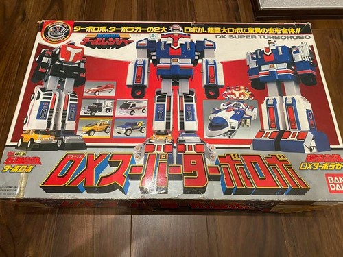 Kousoku Sentai Turboranger Chogokin BANDAI Zord Toy DX Super Turbo Robo ...