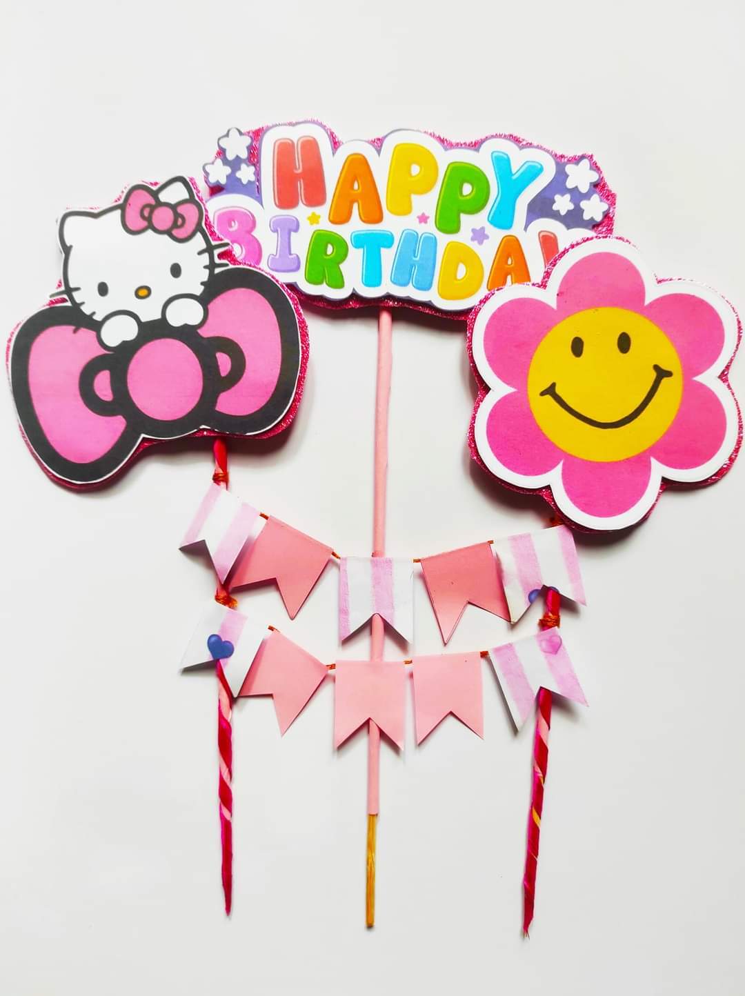 Hello Kitty Happy Birthday Banner