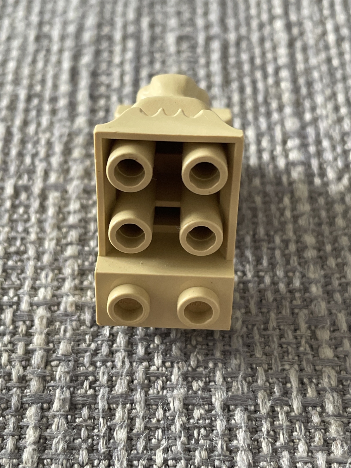 LEGO Lion Head Brick Tan Architechture Castle Wall Harry Potter 30274 ...