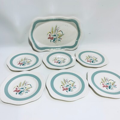 Vintage Alfred Meakin Sandwich Set Plates | eBay UK