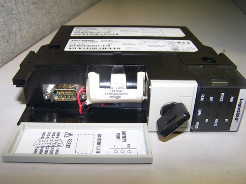 ALLEN BRADLEY 1756-L55/A CONTROLLOGIX LOGIX 5555 PROCESSOR UNIT J03 ...