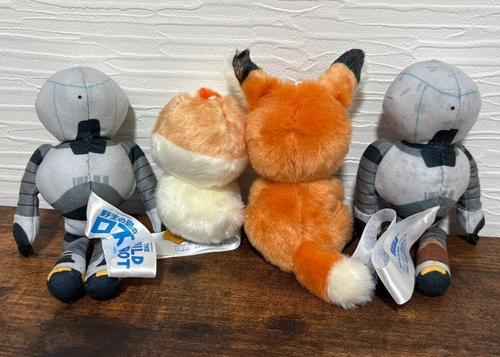 The Wild Robot Roz Plush Mascot Doll Toy Set of 4 Types 2025 Japan ...