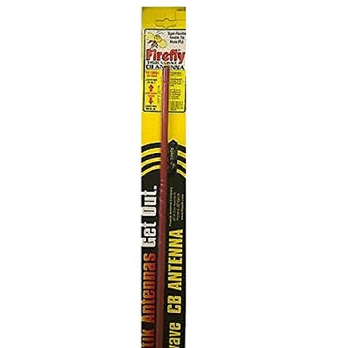 Firestik FL4-R - Firestik 4' "Firefly" 5/8 Wave 200 Watt Red CB Antenna ...