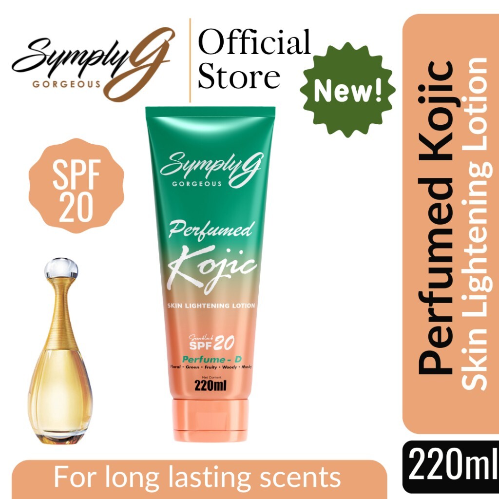 Symply G Perfumed Kojic Skin Whitening Lotion w/SPF20 Perfumed-D 220ml ...