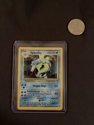 Pokémon TCG Gyarados Base Set 6/102 Holo Unlimited Holo Rare | eBay