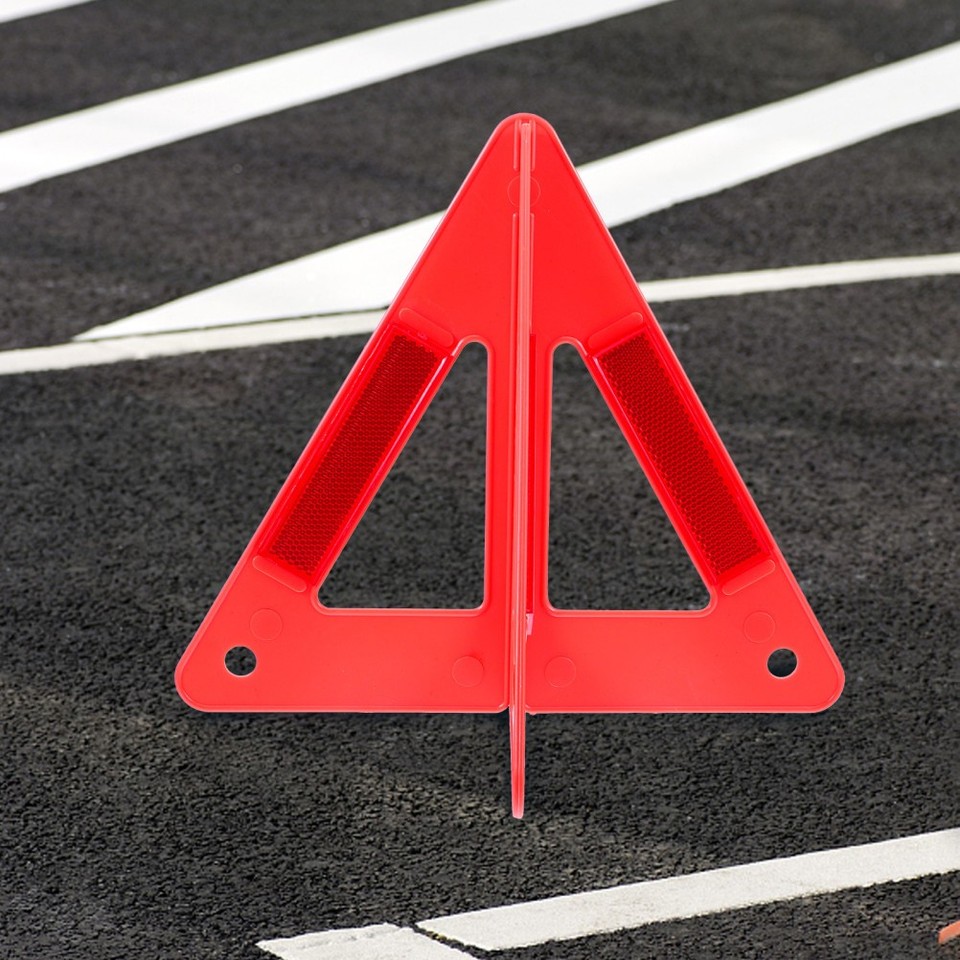 Triangle Emergency Reflector Car Warning Sign Roadside Triangles | eBay ...