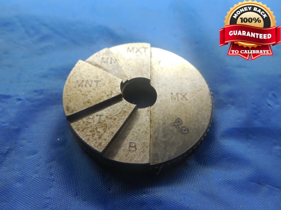 1/16 27 NPTF 6 STEP PIPE THREAD RING GAGE .0625 1/16"-27 INSPECTION ...