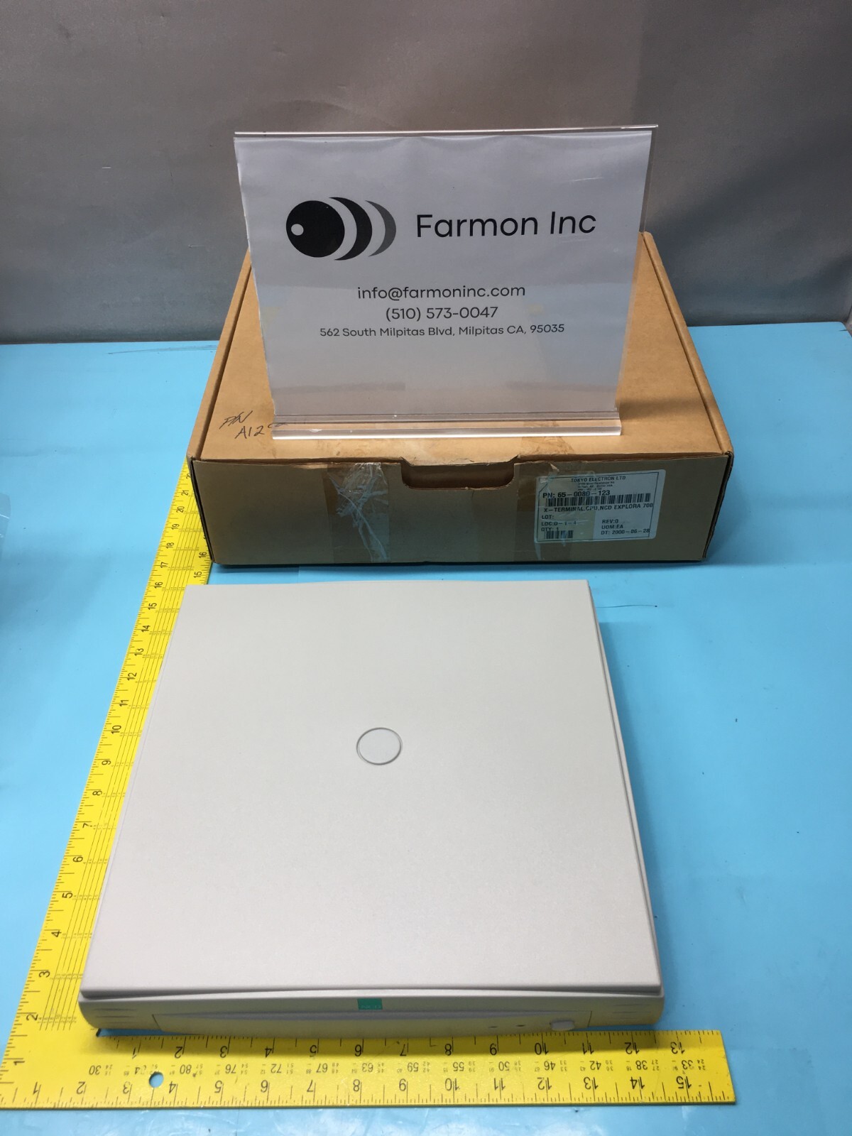 Tokyo Electron, TEL, 65-0080-123, X-Terminal, CPU, NCD, Explora 700 ...