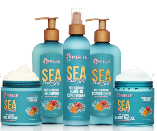 Mielle Organics Sea Moss Hair Care Shampoo Conditioner Anti Shedding 5 ...