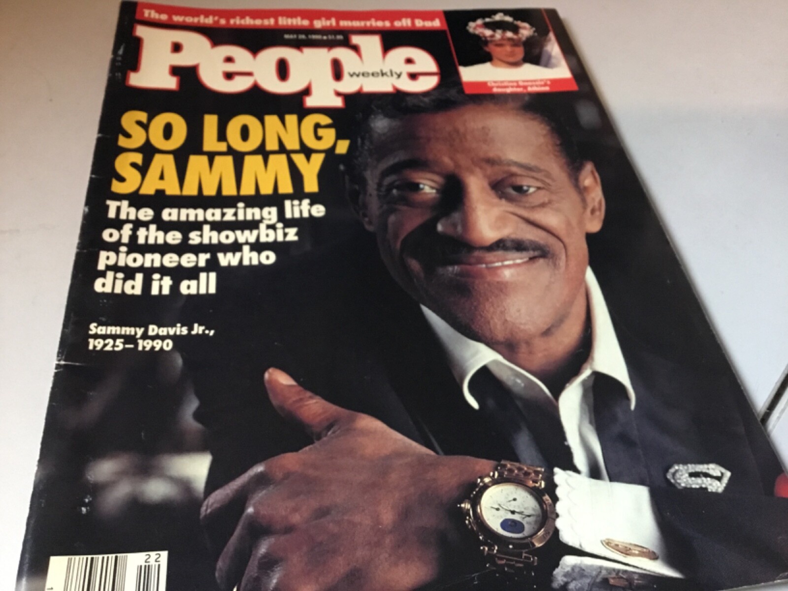 SO LOMG SAMMY PEOPLE WEEKLY MAGAZINE/ MAY 1990 | eBay