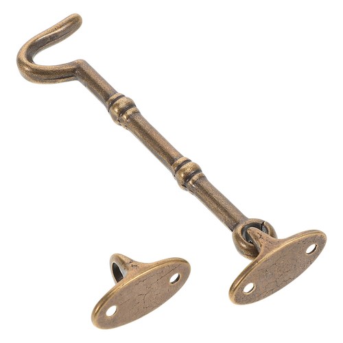 Rotating Brass Hook Child Proof Door Lock Cabinet Latch Hardware | eBay