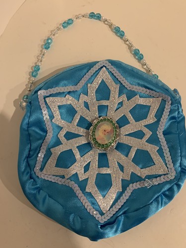 Disney Parks Princess Costume Purse Elsa Frozen Blue Snowflake With ...
