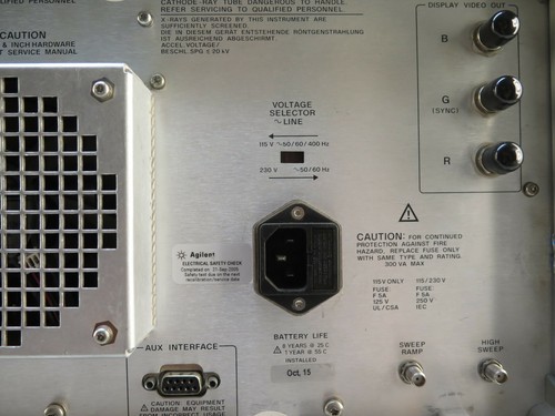 HP 8546A EMI Receiver + HP 85460A RF Filter Section Opt: SYS | eBay