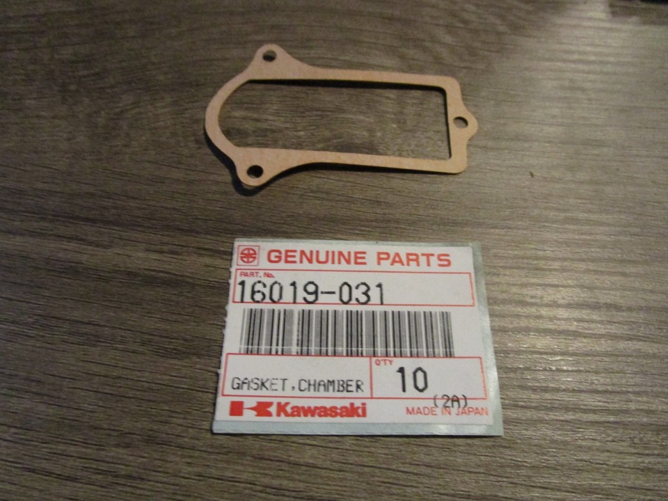 KAWASAKI KZ1000 KZ650 KZ900 TOP CHAMBER CARBURETOR GASKET PART # 16019 ...