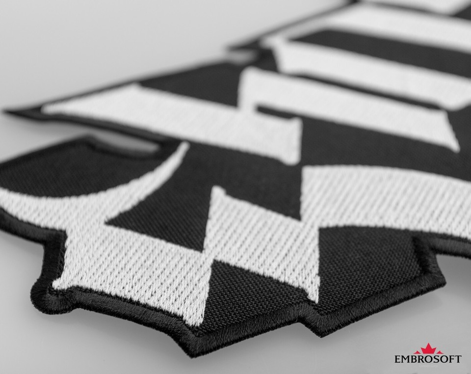 Ghost Band Logo Embroidered Patch IRON ON 3 sizes Heavy Metal ...