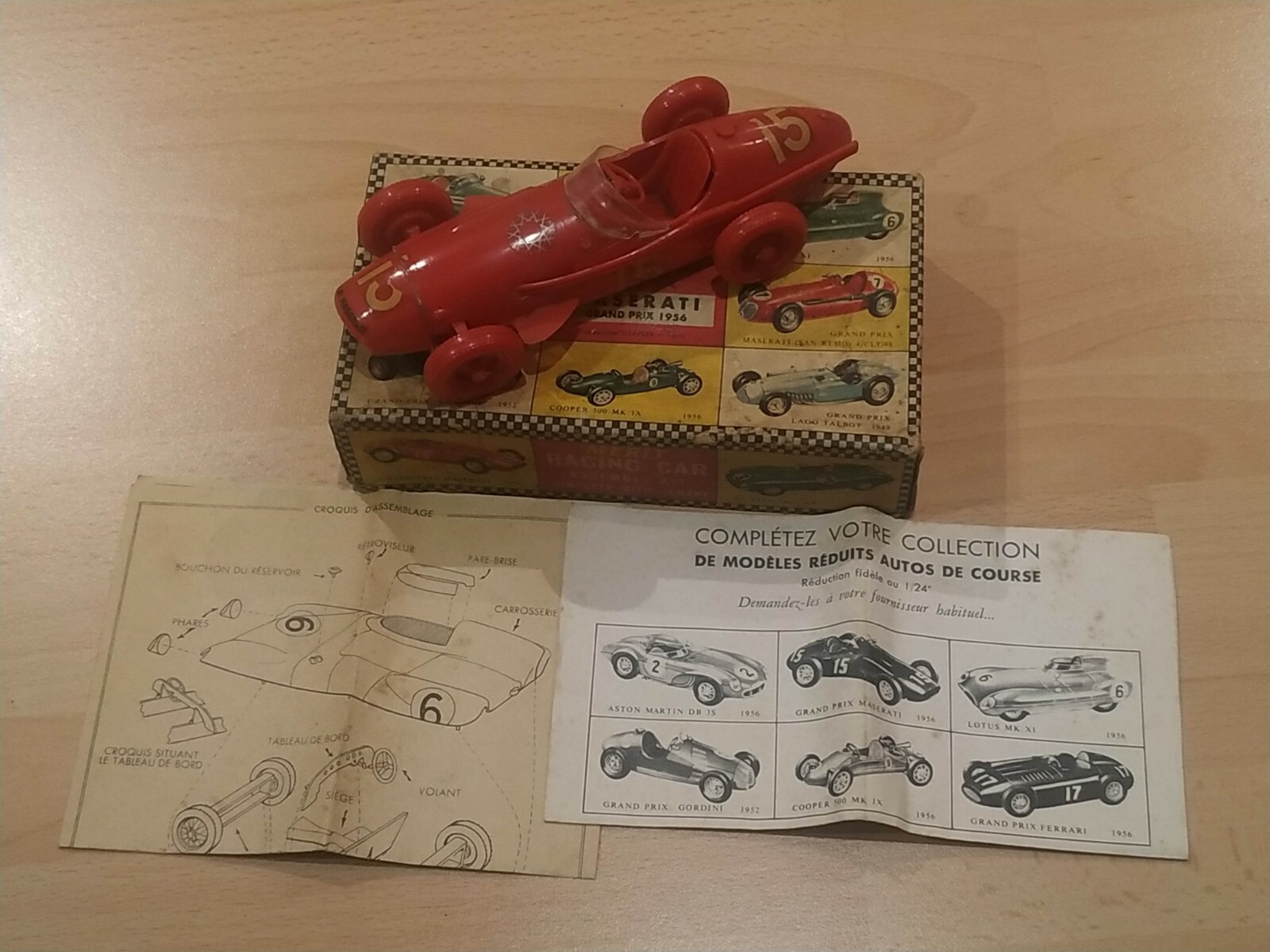 Modèle réduit Voiture ancienne Merit Racing Car Grand Prix MASERATI ...