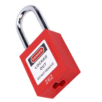10 Pcs Red Lockout Tagout Safety Padlock Lock Out Tag Out Locks With ...