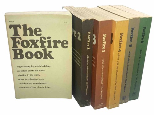 VTG Foxfire Books, Rare Survivalist Bushcraft Prepper 70s Guide 6 ...