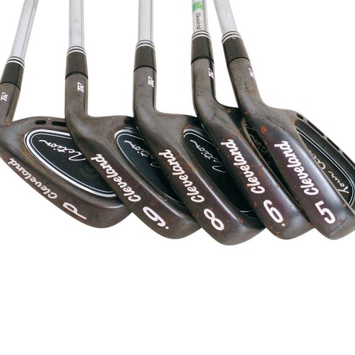 Cleveland TA7 Iron Set 5-9, P, G232 Golf Clubs Used no113 no113 no113 ...