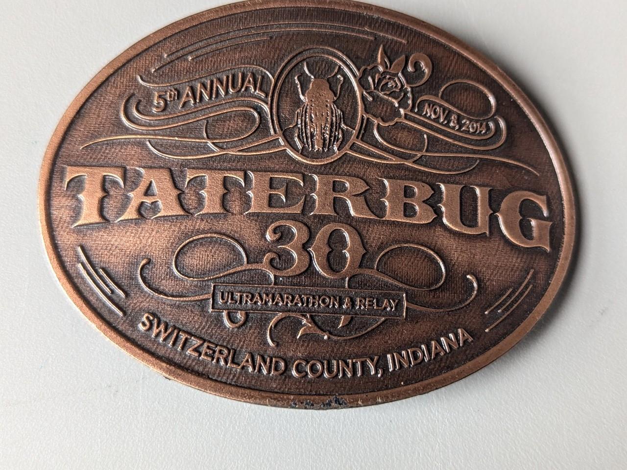 vintage TATTERBUG marathon relay BELT BUCKLE western … - Gem