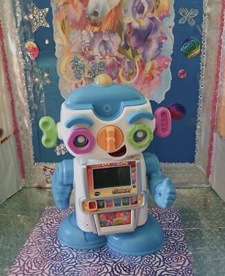 🦄Vtech / Talking "Cogsley" Robot Learning Moves 14"T Toy! *READ* | eBay
