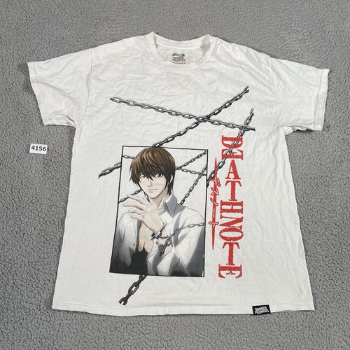 Death Note Broken Promises Shirt Men’s Large White Anime Manga | eBay