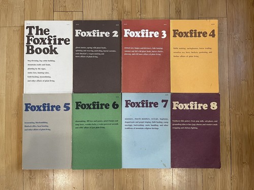 Foxfire Book Set Volumes 1-8 Homesteading Survival Appalachia Anchor ...