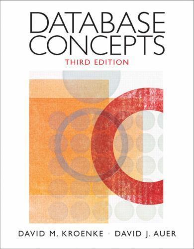 Database Concepts by David J. Auer and David M. Kroenke (2007, Perfect) for sale online | eBay