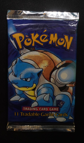 1999 Pokemon Base Set Booster Pack, Potential Shadowless, HEAVY 21.17g ...