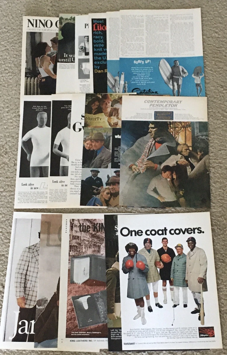 Fashion Clothing Magazine Ads