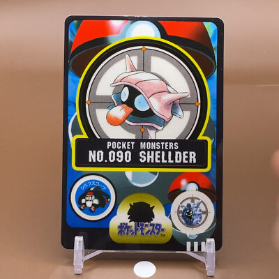 Shellder TCG Sealdass Pokémon Card Sticker Japanese Japan Nintendo ...