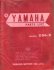 1970 Yamaha DS6-B 250 Parts List Parts Motorcycle Manual Supplement | eBay