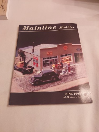 1995 June, Mainline Modeler Magazine, British Columbia Railway Boxcar ...