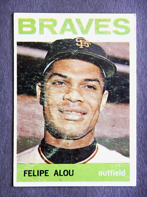 Felipe Alou #65 Topps 1964 Baseball Card (Milwaukee Braves) * | eBay