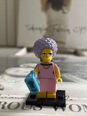 PATTY BOUVIER LEGO MINIFIG FIGURE the simpsons marge sister purse skirt ...