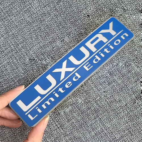 3D Luxury Limited Edition Emblem Zinc Alloy Self-adhesive Car Rear ...